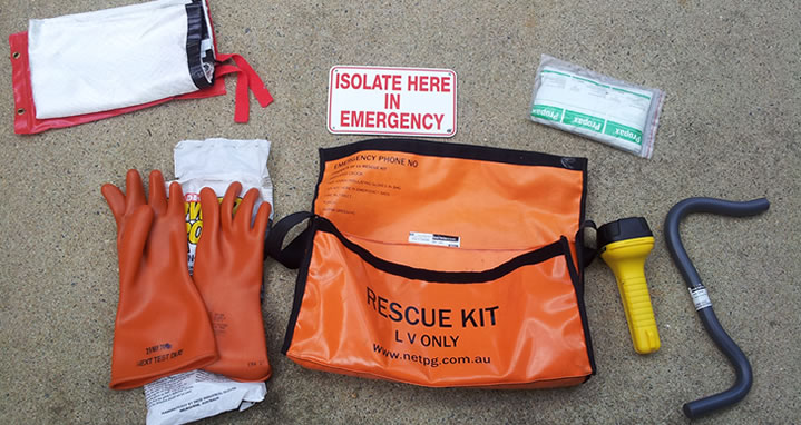 Cairns First Aid Training Services - Perform rescue from a live LV panel